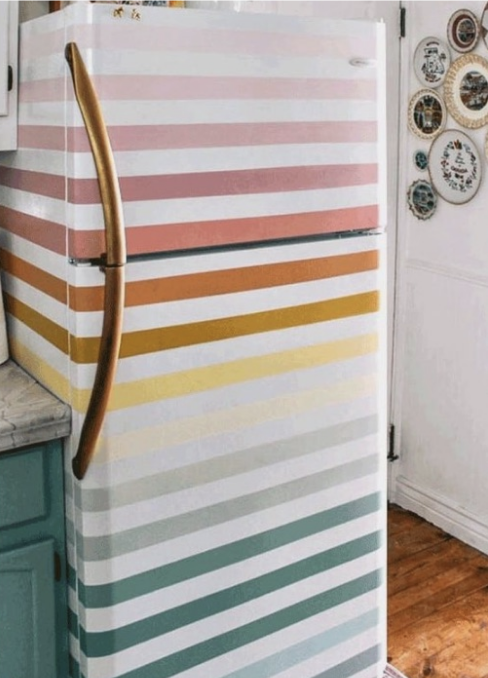 5 idées DIY pour transformer le look de votre vieux frigo – GoRecycle