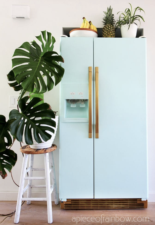 5 idées DIY pour transformer le look de votre vieux frigo – GoRecycle