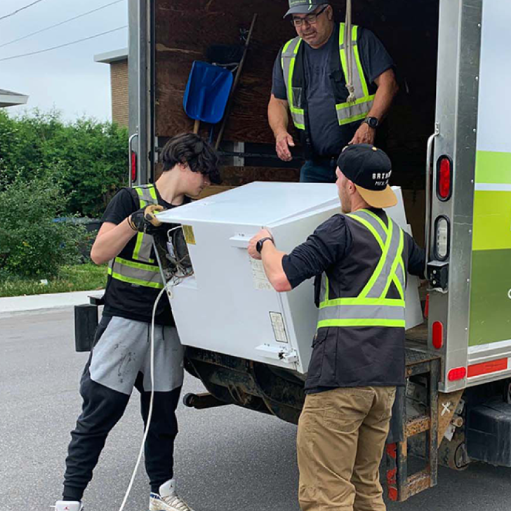 Recyclage de frigo et appareils à Québec – GoRecycle